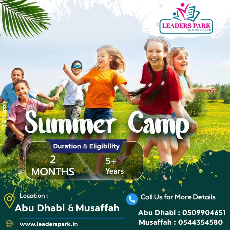 Best Summer Camp in Mussafah | Kids | School | Leaders park
